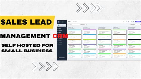 Lead Management Crm For Small Business Self Hosted Web Based Crm