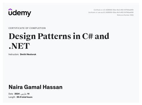 Naira Gamal On Linkedin Designpatterns Csharp Dotnet