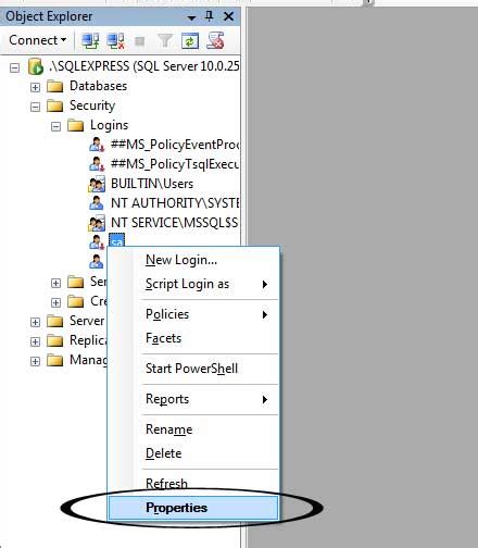Sql Server Authentication Enabling Using Microsoft Sql Server