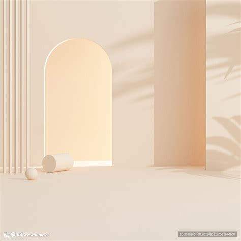 简约场景设计图 海报设计 广告设计 设计图库 昵图网