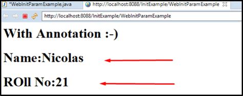 Annotations In Servlet CODEDEC