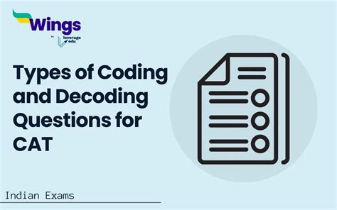 Types Of Coding And Decoding Questions For Cat Variations Tips