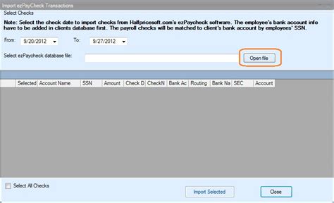 How To Generate Ach Direct Deposit File For Ezpaycheck Payroll Software