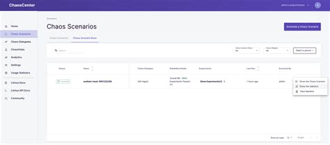 Litmuschaos Getting Started