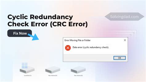 Fix “cyclic Redundancy Check Error” In Windows Easy Solutions