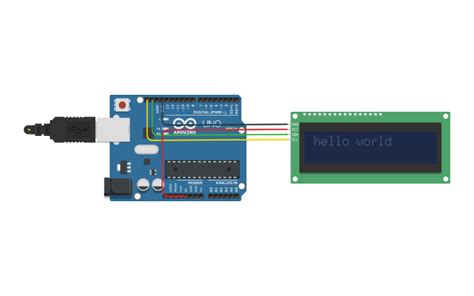 Circuit Design Arduino Afficheur Lcd Tinkercad