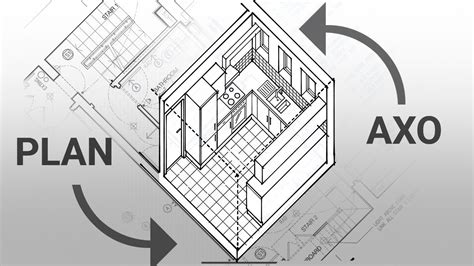 The Fastest Way To Draw Axonometric Youtube