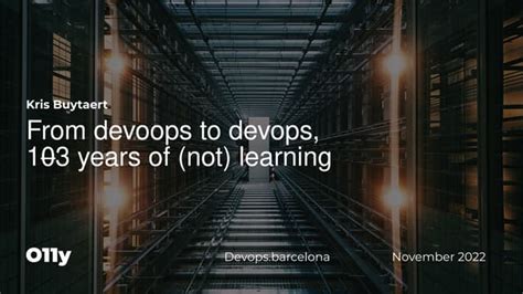 Years Of Not Learning From Devops To Devoops Ppt