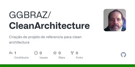 Github Ggbraz Cleanarchitecture Cria O De Projeto De Referencia Para Clean Architecture