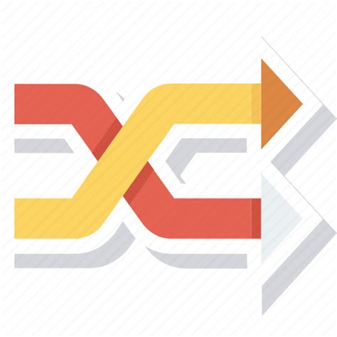 Arrows Mix Random Randomize Shuffle Icon