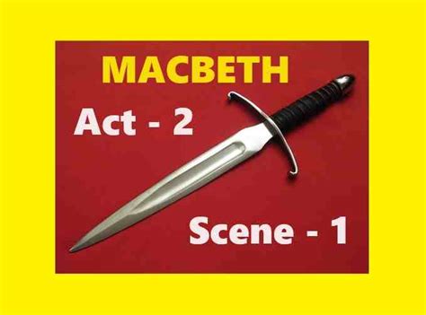 Macbeth Act 2 Scene 1 Isc Workbook Questions Answers Icsehelp