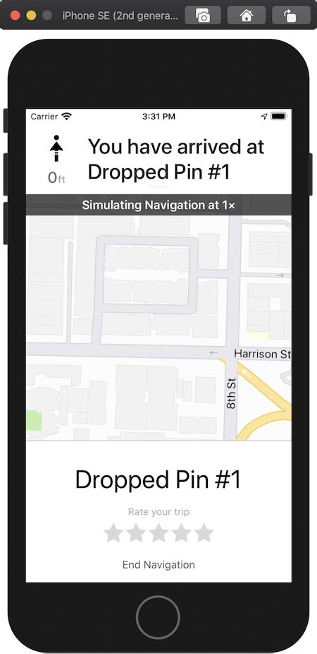 End Of Route View UI Is Broken On IOS Issue Mapbox Mapbox Navigation Ios GitHub
