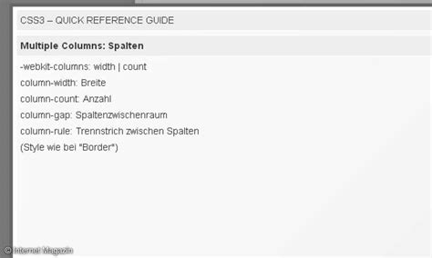 Css3 Quick Reference Guide Connect Living