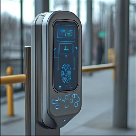A Palm Print Recognition System Integrated Into A Public Transportation Access Point For Secure