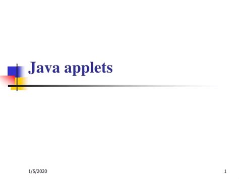 Ppt Java Applets Introduction Execution And Security Powerpoint Presentation Id9629582