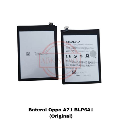 Baterai Battery Blp For Oppo A Original Lazada Indonesia