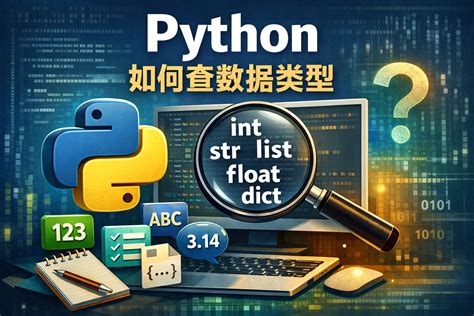 Python如何查数据类型 Python如何查数据类型