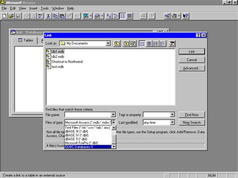 Microsoft Access Connecting To An ODBC Data Source