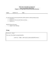 Lab03 Chapter05 Worksheet 1 Docx NACT 161 Client Server Networks Lab 3 Lab Activity 100