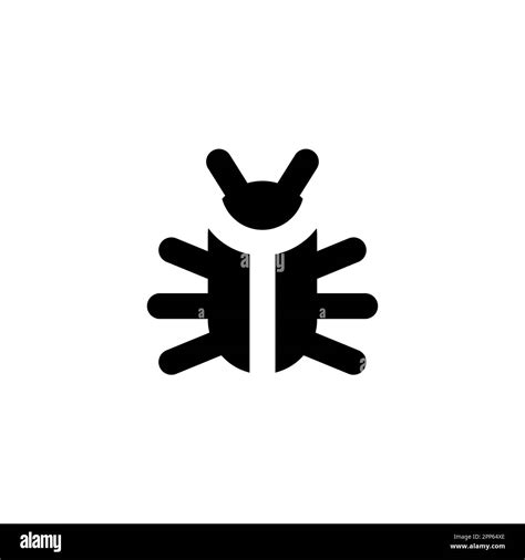 Beetle Sign Icon Bug Vector Illustration Stock Vector Image And Art Alamy