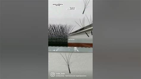 Как зарабатывать на наращивании ресниц больше Скоростное наращивание Готовые 4Д пучки Codelash