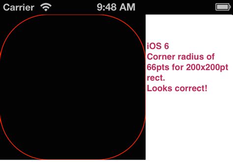 Objective C Crazy Rounded Rect Uibezierpath Behavior On Ios 7 What Is The Deal Stack Overflow