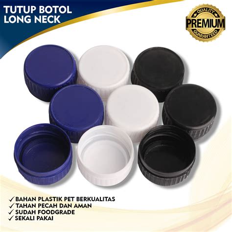 Jual [isi 10 Pcs] Tutup Botol Long Neck Tutup Botol Aqua Warna Tutup Botol Almond Tutup
