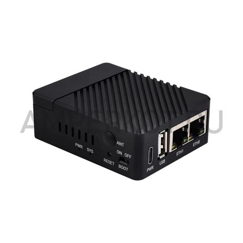 Купить Материнская плата Waveshare Mini Dual Gigabit под Raspberry Pi Cm4 с корпусом