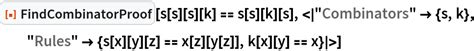 findcombinatorproof wolfram function repository