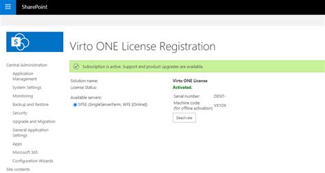Offline Virto One License Activation Virtosoftware Guides And Docs