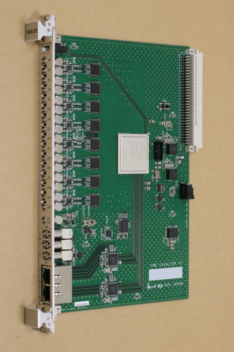 A Photograph Of The Prototype Adc Module Download Scientific Diagram