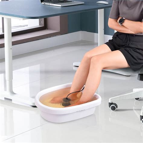 Foot Bath Machine W Tub Personal Foot Massage 30 Min Preprogrammed