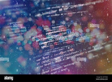 Coding Script Text On Screen Notebook Closeup Photo Css Javascript