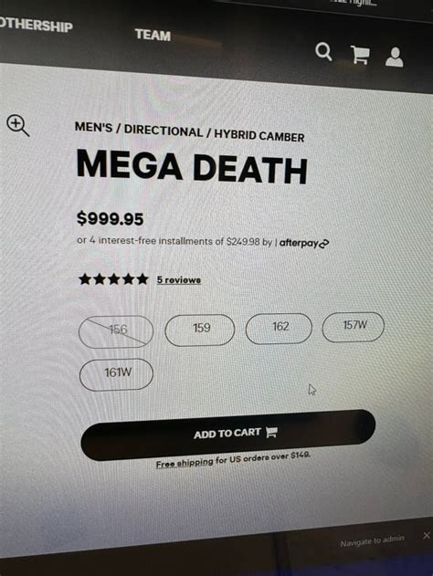 Mega Death Restock R Snowboarding