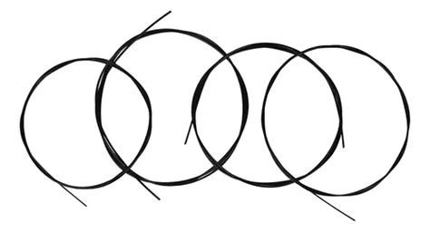 Strings Package Ukelele Uke Card Black Material Ukulele Mercadolibre