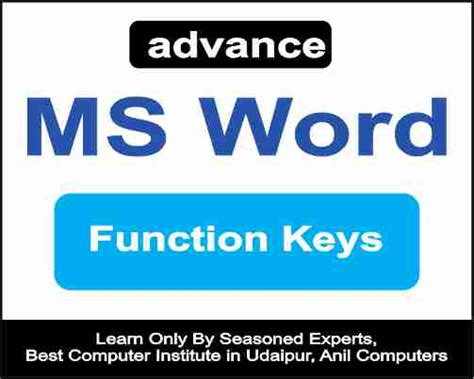 Mastering Ms Office Function Keys Demystified