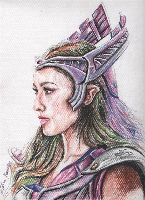 Solenn Heussaff As Cassiopea Celebrity Art Portraits Portrait Art