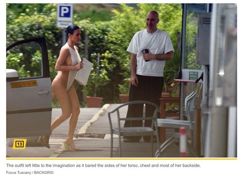 Bianca Censori Turns Heads Wearing Skimpy Swimsuit To Meeting See