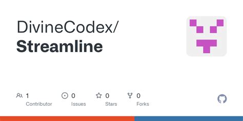 Github Divinecodexstreamline