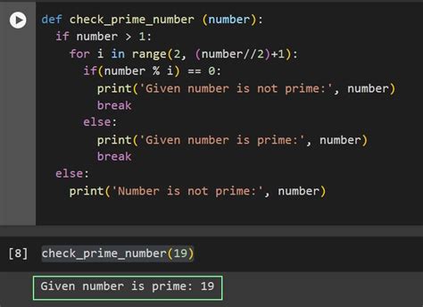 write a program to check whether a number is prime or not in python