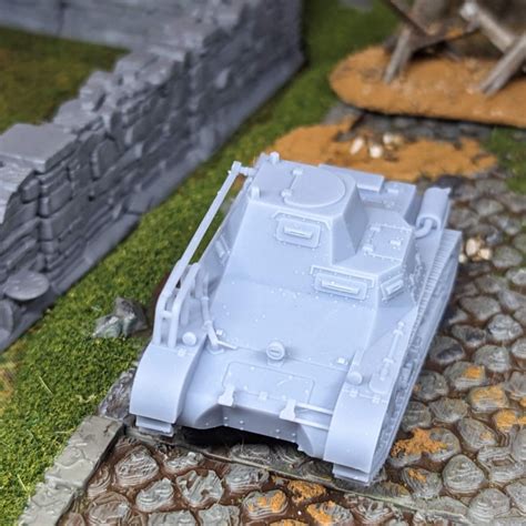 3D Printable Befehlswagen 1 Command Machine Sd Kfz 265 WW2 Germany