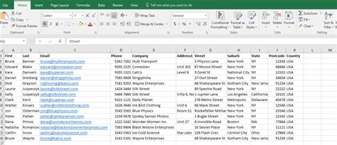 Collate Customer Data In Excel Sharyn Munro Va