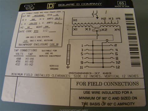 Square D Kva Transformer Wiring Diagram Wiring Diagram