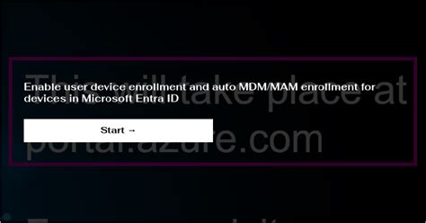 Enable User Device Enrollment And Auto Mdm Mam Enrollment For Devices In Microsoft Entra Id