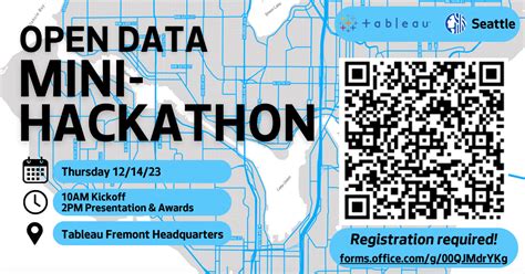 Join Us One Seattle Open Data Mini Hackathon City Innovation Hub