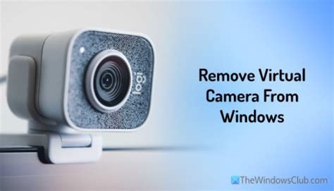 Obs Camera Not Showing Up Or Working In Windows 11 10