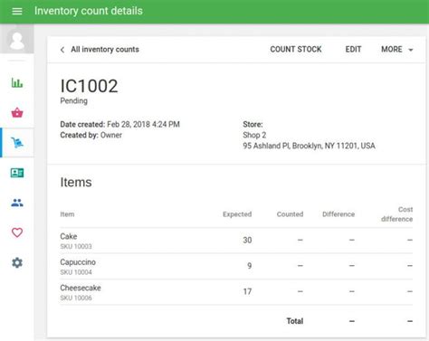 How To Work With Inventory Count Loyverse Help Center
