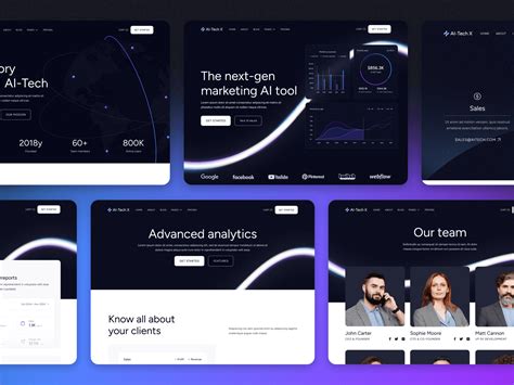 Ai And Ml Webflow Template Ai Tech X Brix Templates