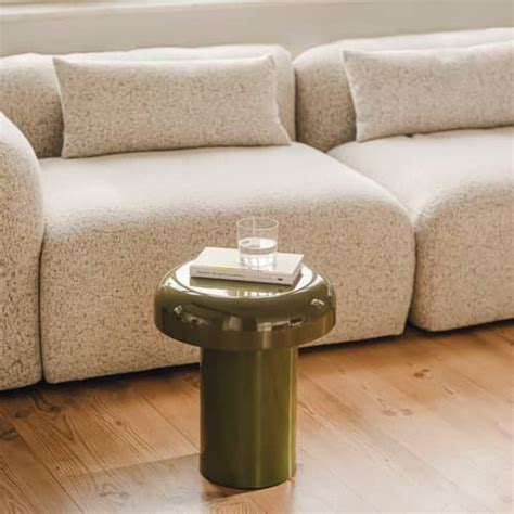 Noo Ma Miko End Table Forest Green Made In Design Uk