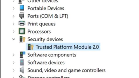 Trusted Platform Module 2 0